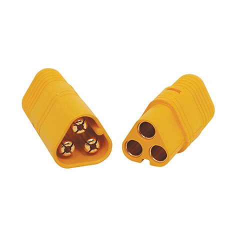 60a 500v Mt60 Style High Current Dc Connector Pair With Sheath Mt60