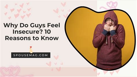 Why Do Guys Feel Insecure The Surprising Reasons