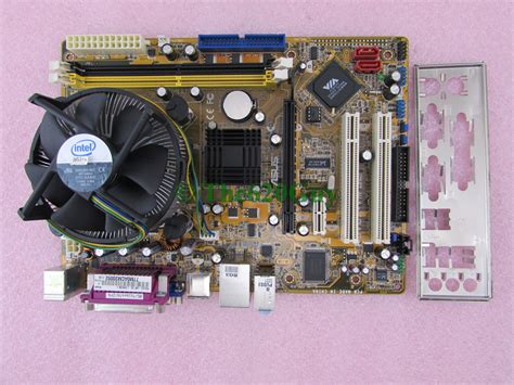 Asus P5vd2 Vm Se Rev 1 04g Microatx Motherboard Pentium Dc E2160 1 8ghz I O