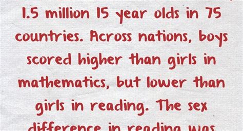 Quote Of The Day “sex Differences In Mathematics And Reading Achievement” Larry Ferlazzos Quote Of The Day “sex Differences In Mathematics And Reading Achievement” Larry Ferlazzos