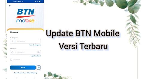Btn Mobile Banking Terbaru Tutorial Youtube