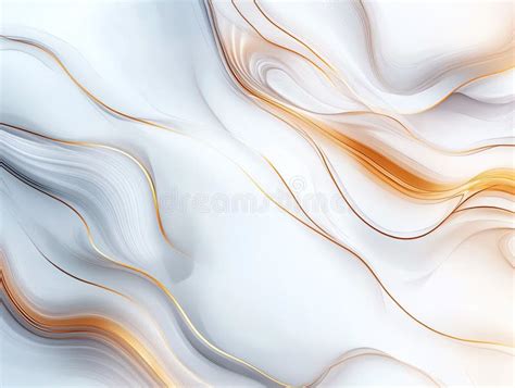 Abstract Flowing Lines With Soft Gradients Create A Serene And Modern
