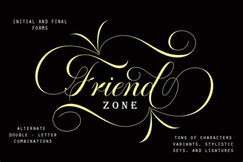 Octagon Calligraphy Font Font Canyon