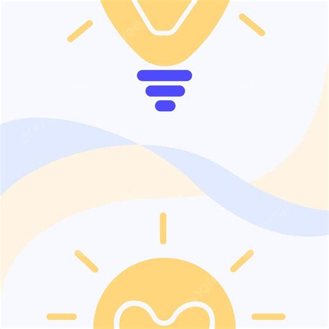 Split Light Bulb Reveals New Meaning And Message Vector Innovation