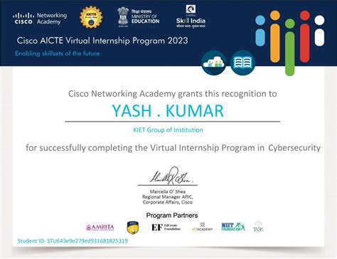 Yash Gaur On Linkedin Ciscovirtualinternship Techskills
