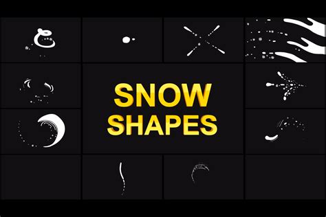 Snow Shapes Vfx Unity Asset Store