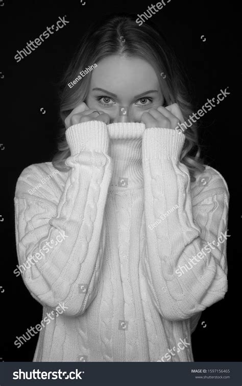 Portrait Girl Photo Studio Stock Photo Shutterstock