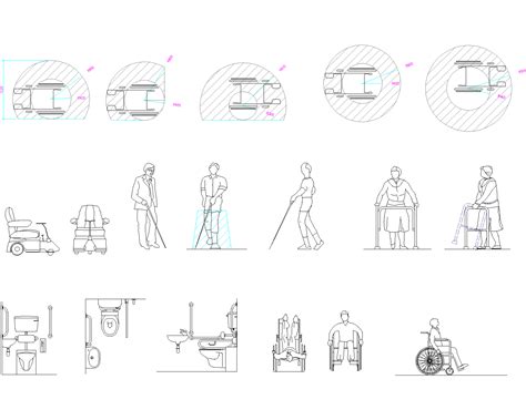 People Cad Block