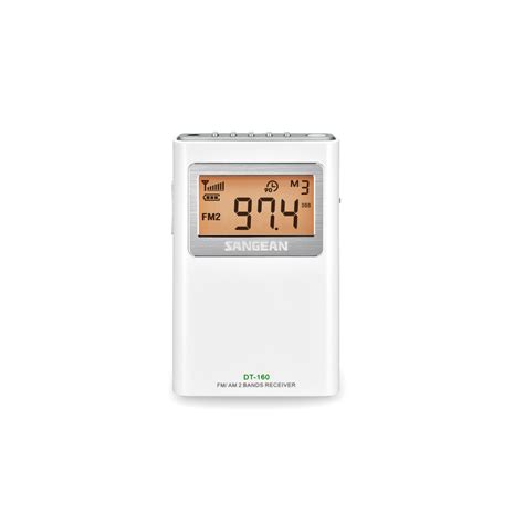 DT-160 AM/FM-Stereo Pocket Radio│SANGEAN Electronics