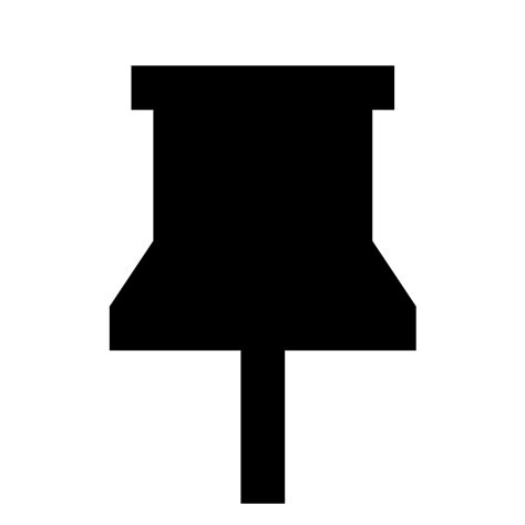 Pushpin 2 Fill Vector SVG Icon SVG Repo