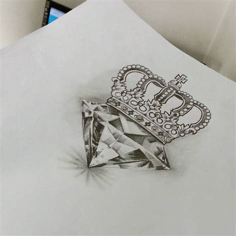Queen Of Diamonds Tattoo