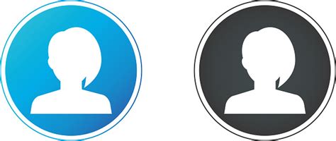 사용자 플랫 아바타 아이콘 기호 프로필 사람 기호 소셜 미디어 아바타 벡터 그래픽 플랫 아이콘 수컷과 여성을 포함한 손으로 그린