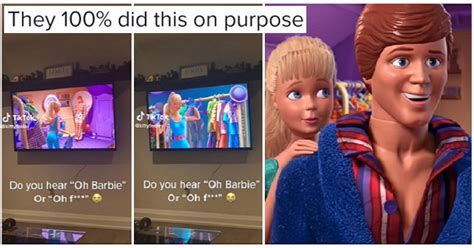 Is There A Very NSFW Word In Toy Story Barbie Or F K Is The New Laurel Or Yanny The Poke