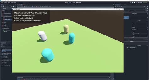 Rts Camera And Unit Selection Prototype Rgodot