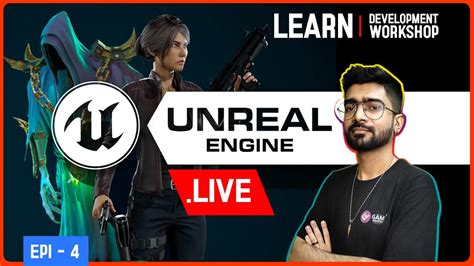 🚀live Unreal Engine 5 Game Development Part 4 Top Down Shooter 🔧🎮