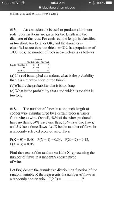 Solved Statistical Methods Spring Name A Batch Of Chegg
