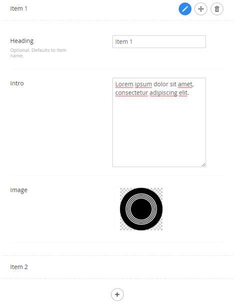 Nested Content
