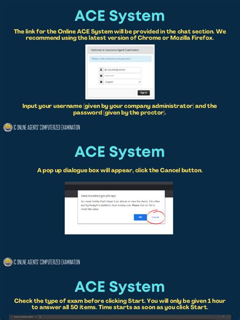 Ic Online Ace System Walkthrough Copy 3 Pdf