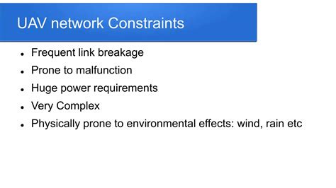 Uav Network In Iot Communication Pptx Computer Networking Computing