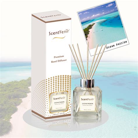 Scentvenir Ocean Passion Premium Fragrance Reed Diffuser 100ml Scentvenir Premium Aromatic