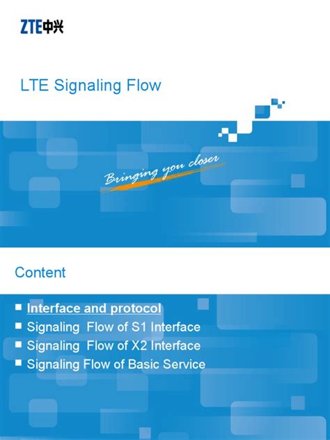 Lte Signaling Flow Pdf Telecommunications Engineering Electronics
