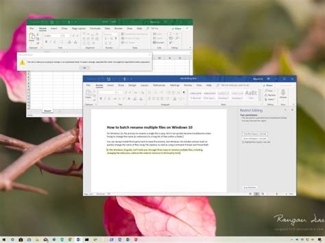 How To Restrict Document Editing In Microsoft Office Windows Central