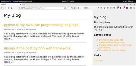 Create A Blog Application With Django Part Create Django Custom Template Tags And Filters