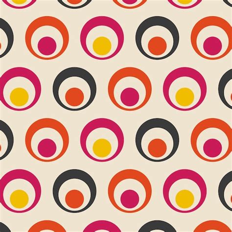 Premium Vector Seamless Pattern In Retro Style