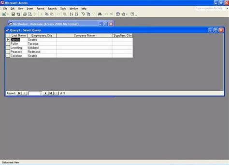 Implementing The Equivalent Of A Full Outer Join In Microsoft Access