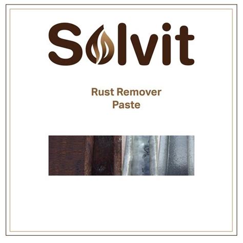 Rust Remover Paste Brushable Solvit