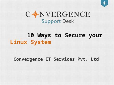 Pptx 10 Ways To Secure Your Linux System Dokumentips