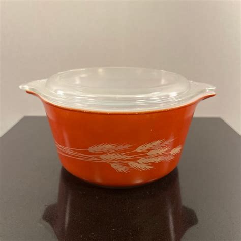 Pyrex Wheat Pattern Etsy