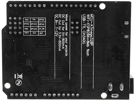 arduino uno wifi atmega328p esp8266 32kb 8mb