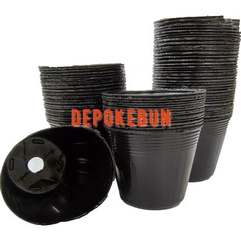 Jual Polypot 15 X 15 Polybag Cetak Bentuk Pot Semai Bibit Tanaman Isi 25pcs Shopee Indonesia