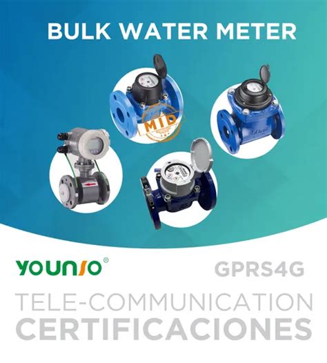 Younio Removable Irrigation Water Sewage Water Meter Removable