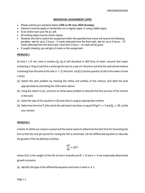 individual assignment pdf