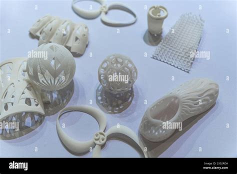 Object Printed 3d Printer Close Up Progressive Modern Additive Technology 4 0 Industrial