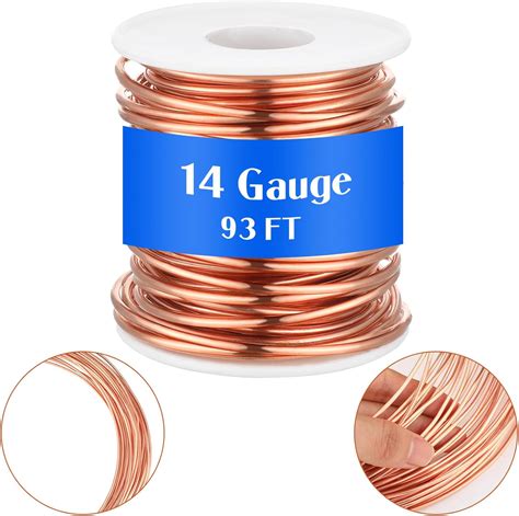 Therwen 14 Gauge Copper Wire For Electroculture Gardening