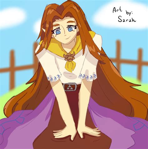 Oot Fanart Of Malon~