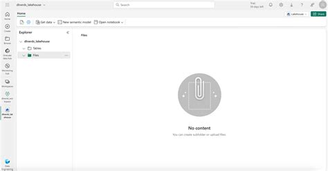 How To Upload Files Into A Fabric Lakehouse