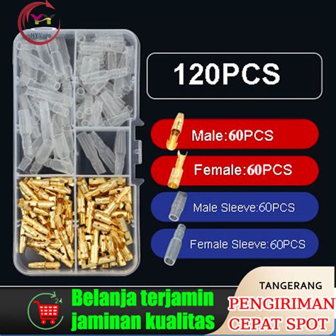 Jual Pcs Set Konektor Terminal Kabel Listrik Male Female Konektor Kabel Listrik Mobil Set