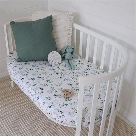 Snuggle Hunny Eden Organic Fitted Cot Sheet Big W