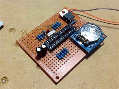 atmega328 tick tocks this binary clock atmel bits and pieces