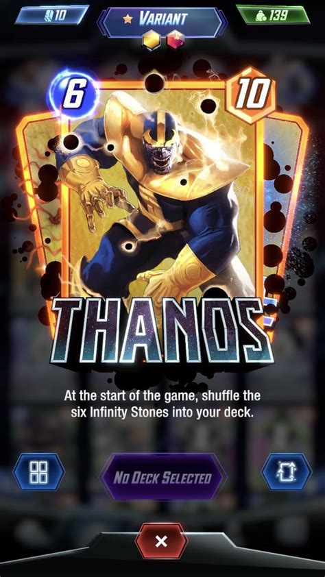The Perfect Thanos Split : r/MarvelSnap