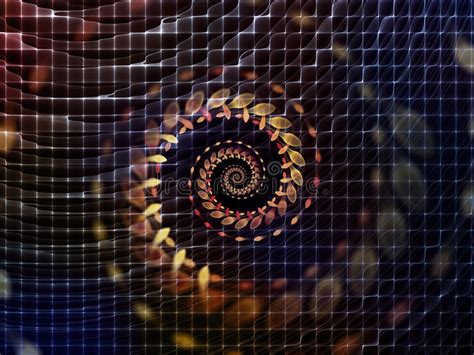 Virtual Space Stock Illustration Illustration Of Math 38873713