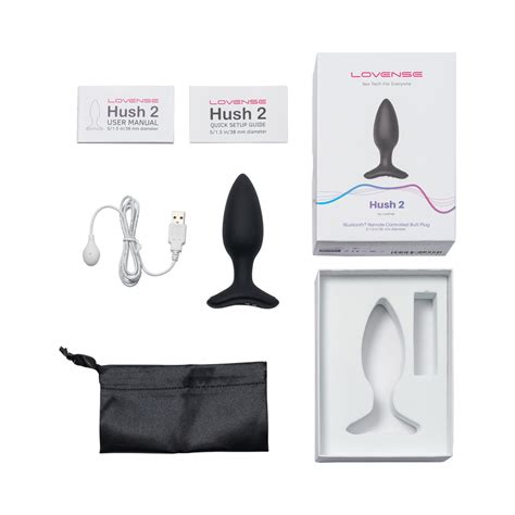 Lovense Hush 2 Butt Plug 1 5 In