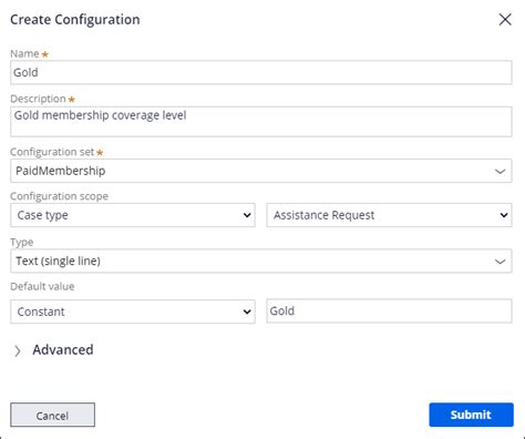 creating and setting application variables pega academy