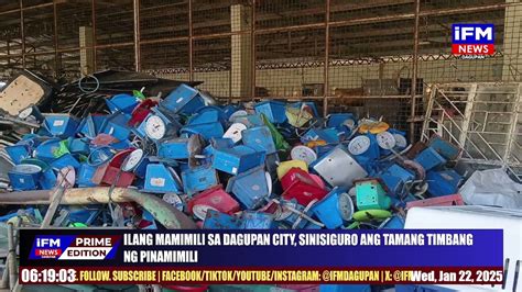 ILANG MAMIMILI SA DAGUPAN CITY, SINISIGURO ANG TAMANG TIMBANG NG PINAMIMILI - RMN Networks