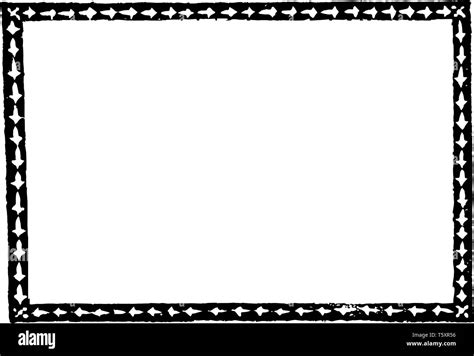 Simple Thin Black Borders For Papers