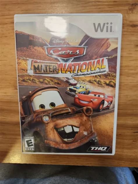Cars Mater National Championship Nintendo Wii 2007 £850 Picclick Uk